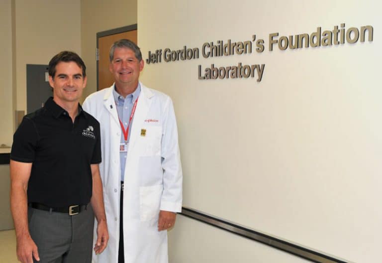 Pediatric cancer cure research | Jeff Gordon Children’s Foundation