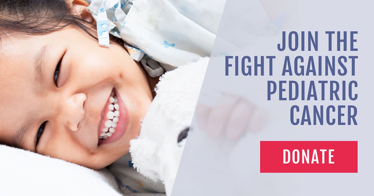 Donate now to support childhood cancer research funding